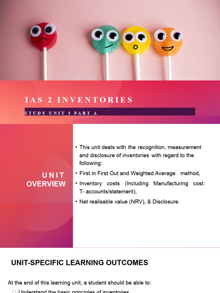 SU3 Inventories Part A 2023-2 | PDF | Cost Of Goods Sold | Inventory