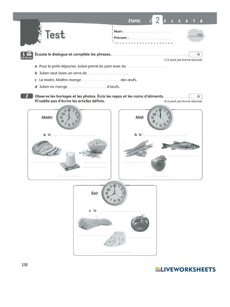 Adomania Test Étape 2 | PDF