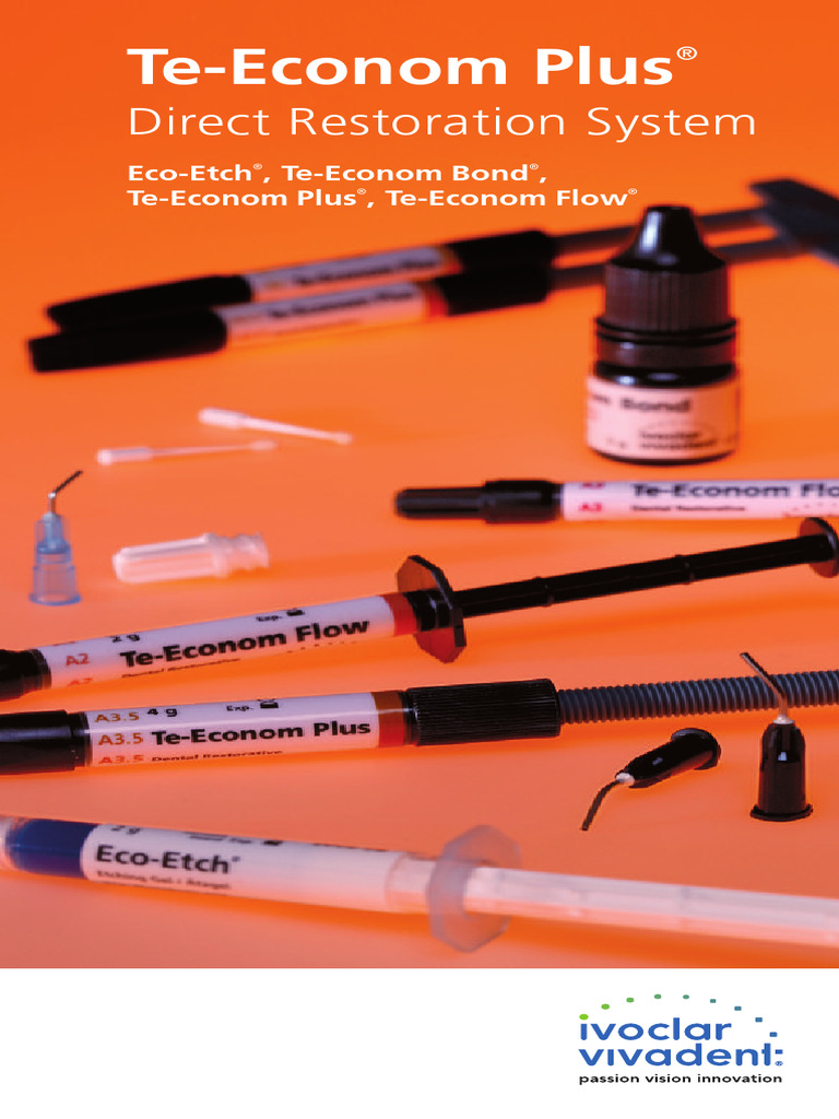 Te-Econom Plus® - Ivoclar Vivadent | PDF | Tooth Enamel | Materials