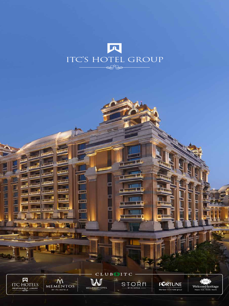 Itc Hotels Growth and Development Brochure | PDF | Hotel | Brand