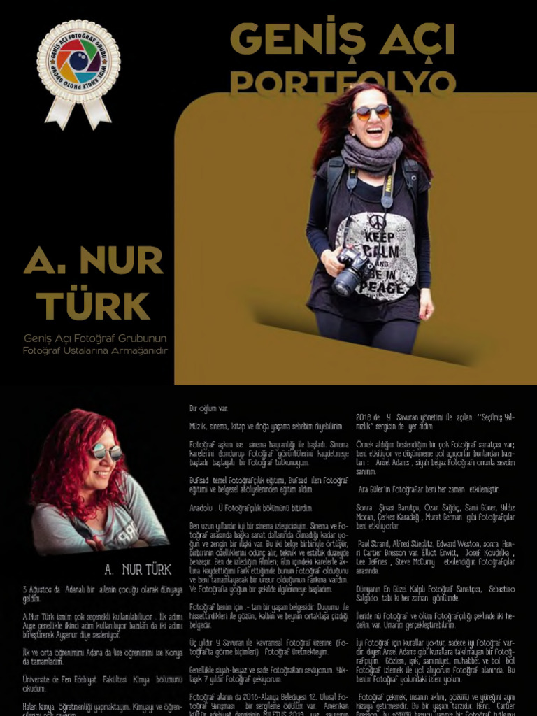 A. Nur Turk-Portfolyo | PDF