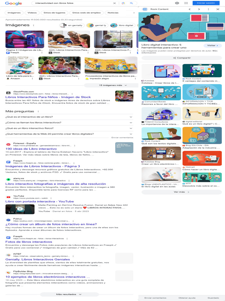 Interactividad Con Libros Fotos | Descargar gratis PDF | Blog