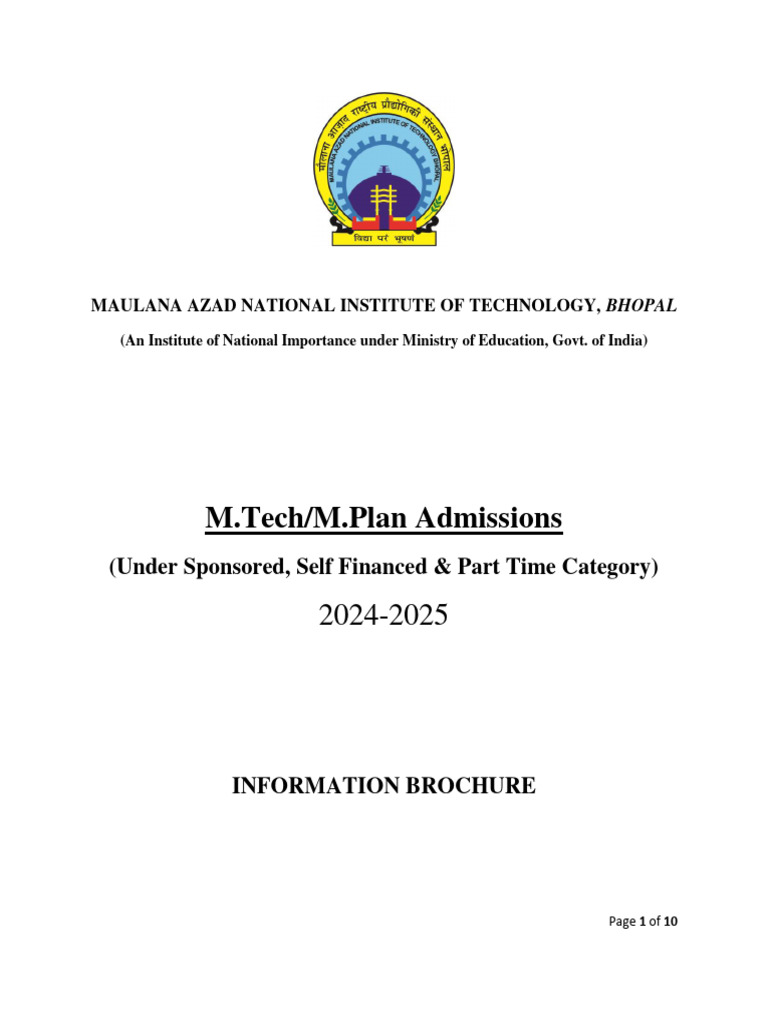 M Tech M Plan | PDF | Engineering | Electrical Engineering