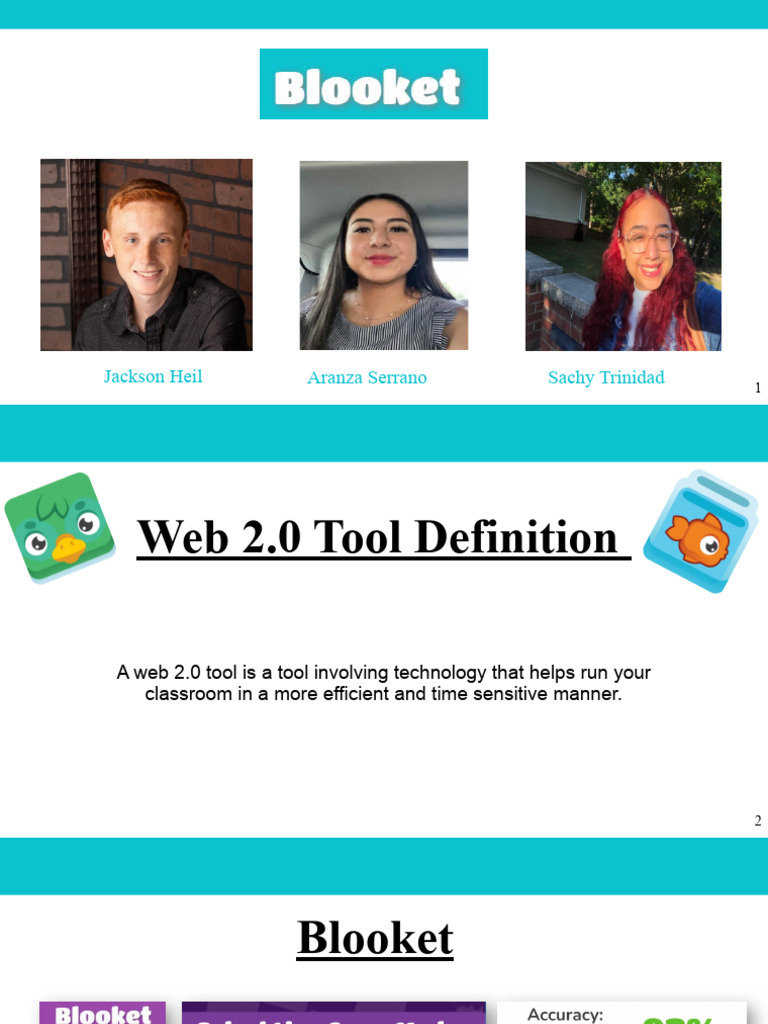 Blooket Collaboration Presentation | PDF