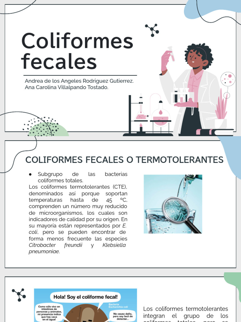 Coliformes Fecales 2 | Descargar gratis PDF | Organismos | Microbiología