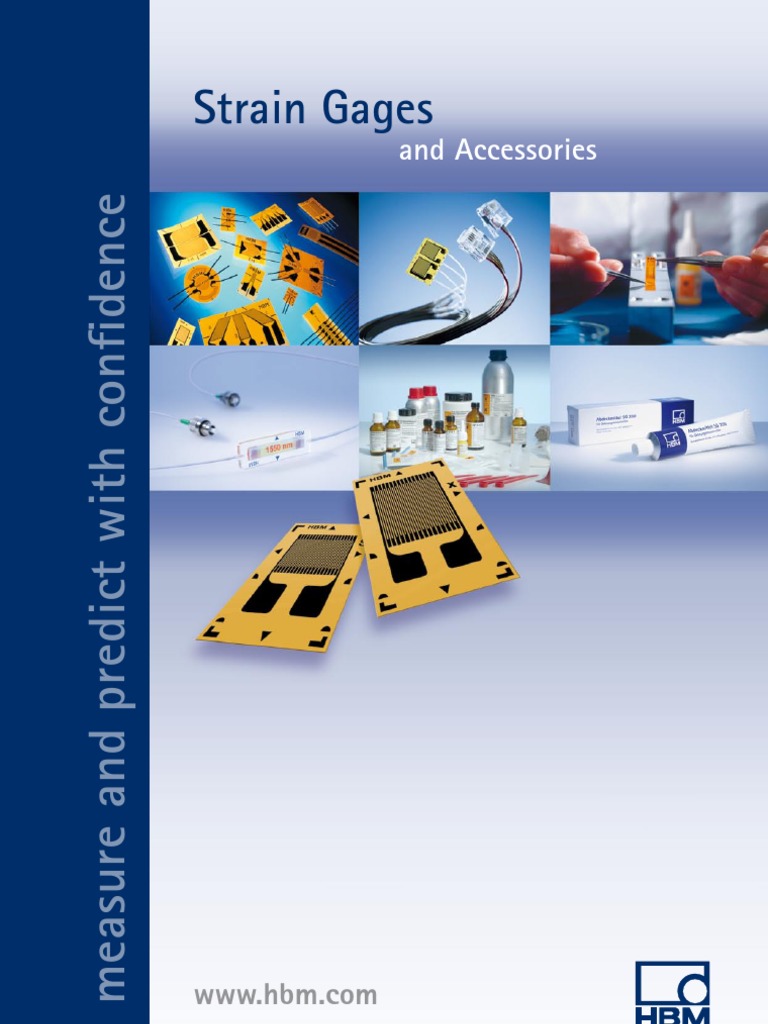 HBM Strain Gage Catalog | PDF | Deformation (Engineering) | Creep ...