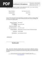 OJT Completion Certificate Template | PDF