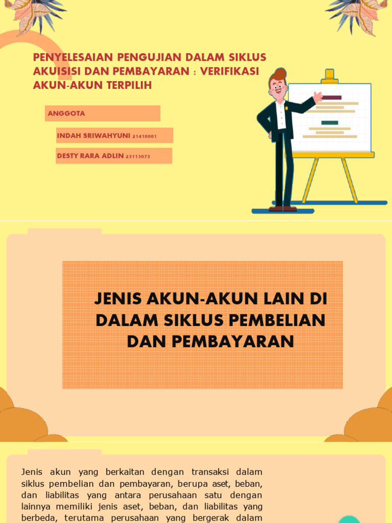 PENYELESAIAN PENGUJIAN DALAM SIKLUS AKUISISI DAN PEMBAYARAN | PDF PENYELESAIAN PENGUJIAN DALAM SIKLUS AKUISISI DAN PEMBAYARAN | PDF
