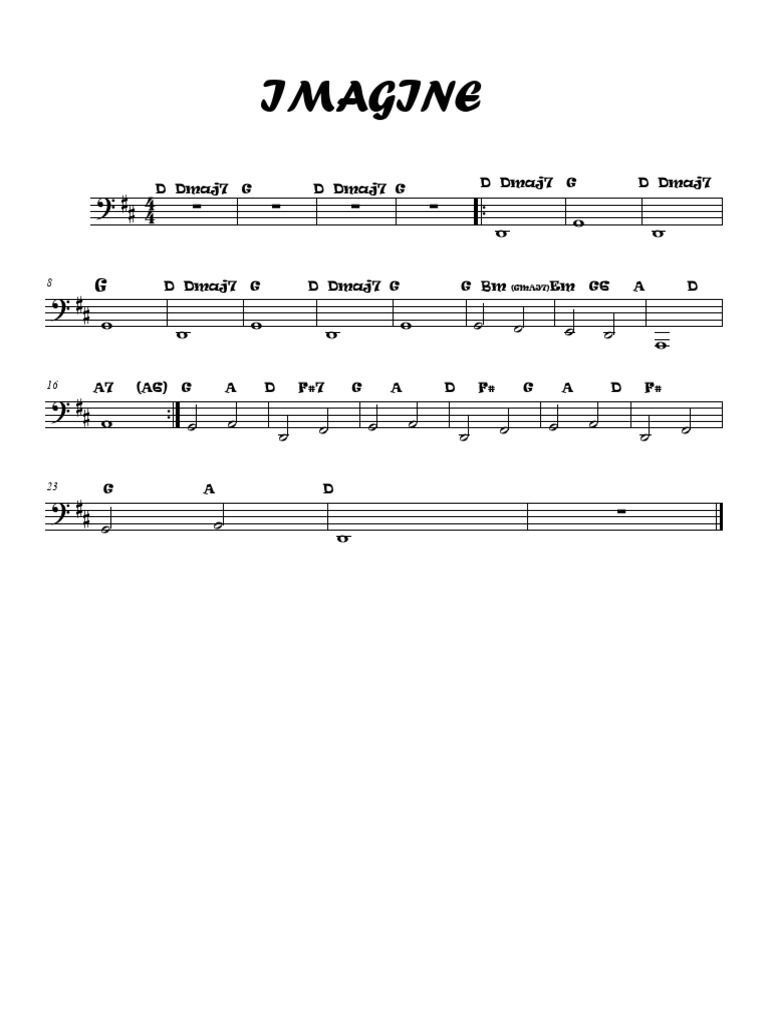 Imagine Bass | PDF