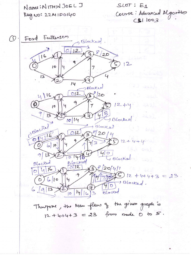 Algorithms Theory DA | PDF