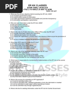 RTI Act 2005 Study Notes | PDF | Copyright | Government Of India