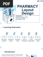Pharmacy Layout Design Guide | PDF | Pharmacy | Prescription Drugs