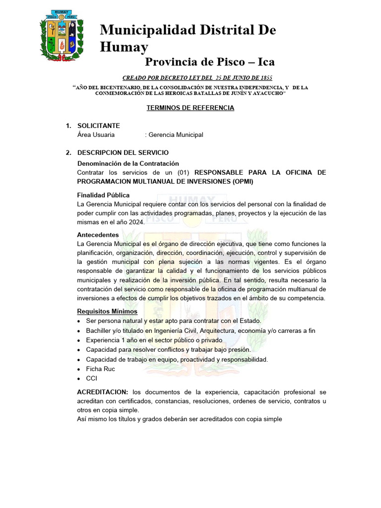 OMPI | PDF | Presupuesto | Planificación