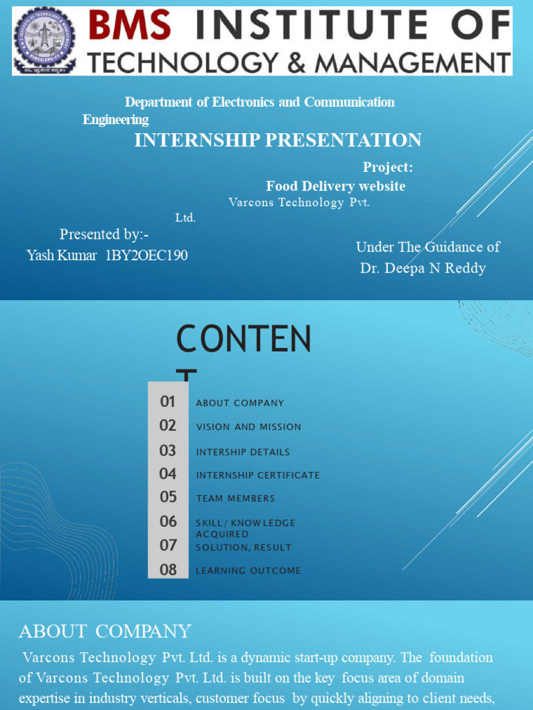 Internship | Download Free PDF | Web Development | Information Technology