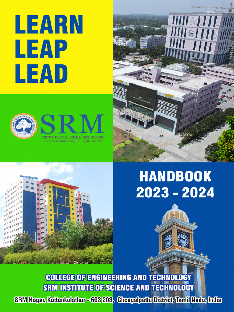 Engineering and Technology Hand Book 2023 2024 | PDF | Engineering