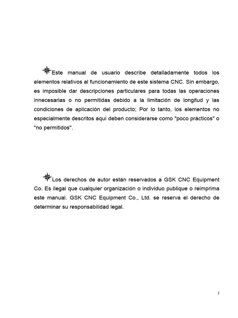 Part1 - GSK25i Machining Center CNC System User Manual-Programming and Operation Es | Descargar ...