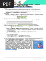 Esquema para El Proyecto de EUREKA | PDF | Science