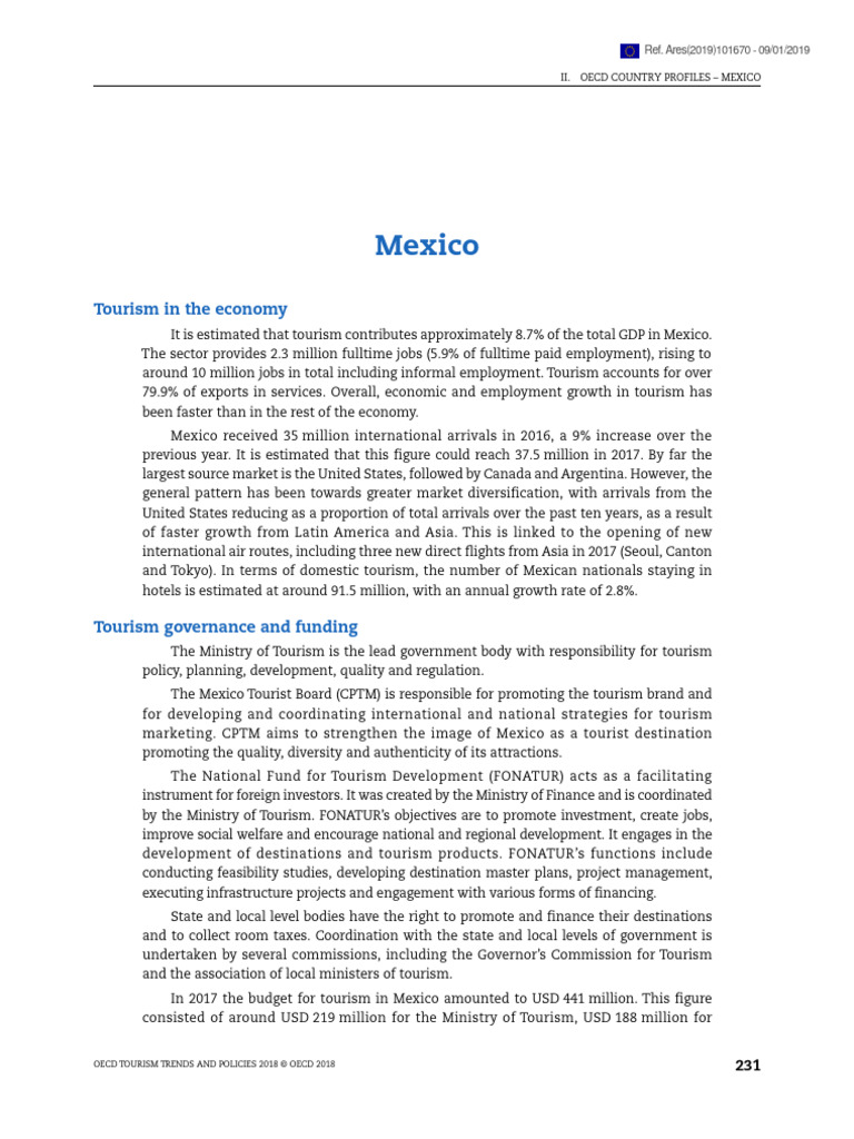 Mexico | PDF | Tourism | Mexico