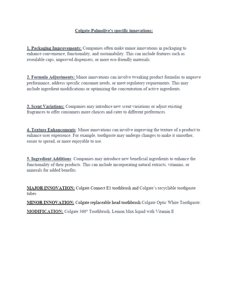 Colgate | PDF | Skin