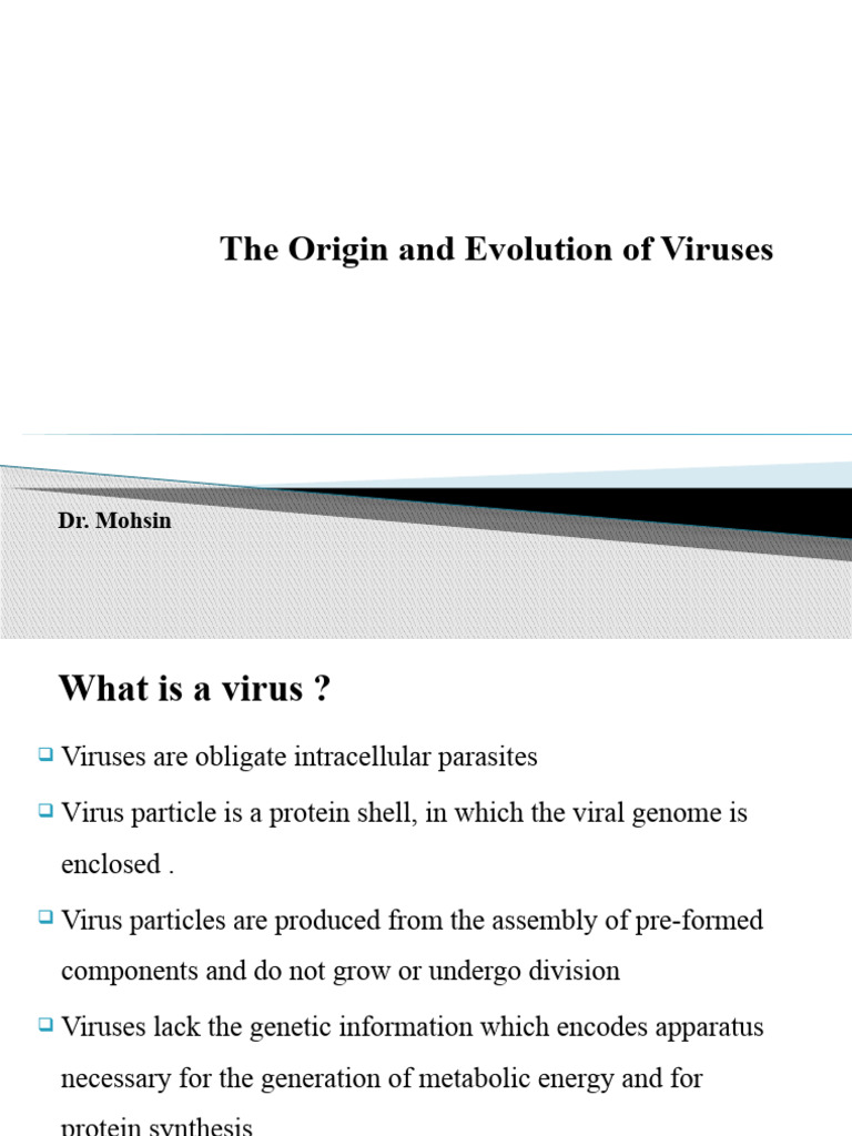 The_Origin_and_Evolution_of_Viruses-2-1 | PDF | Virus | Genetic ...