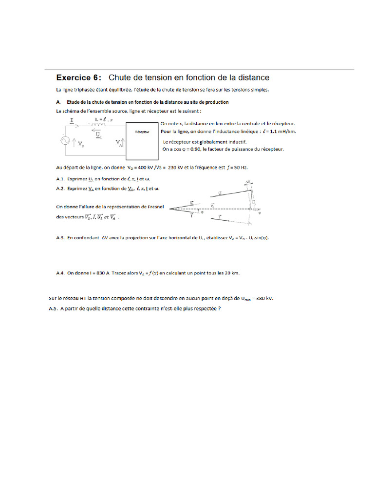 Exercice Interconnexion de Centrale | PDF