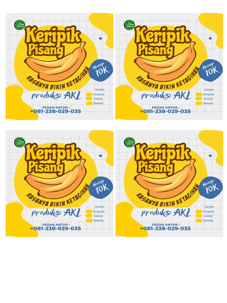 kripik pisang | PDF