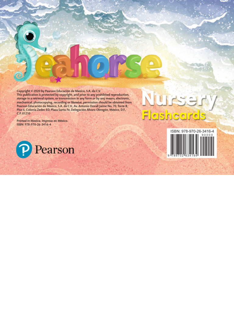 Seahorse Nursery Flashcards | PDF