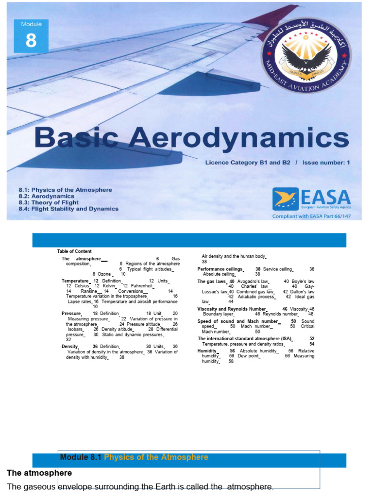 8-1 Physics of The Atmosphere - B1 B2 | PDF | Pascal (Unit) | Humidity