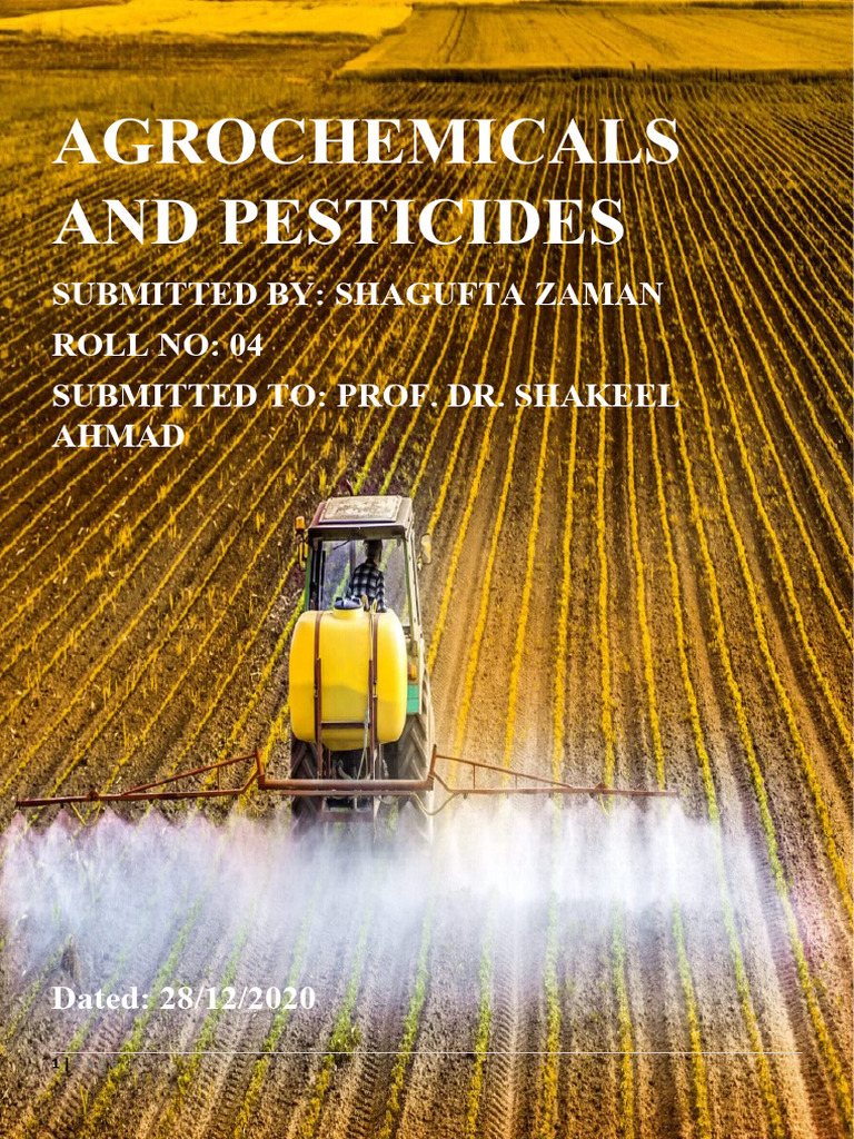 Agrochemicals and Pesticides | PDF | Fertilizer | Insecticide
