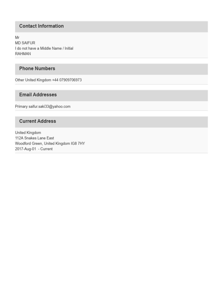 View Completed Forms | PDF | Criminal Record | Justice