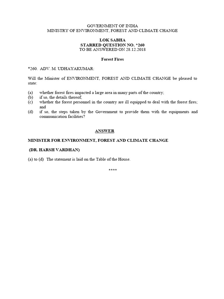 Loksabhaquestions Annex 16 AS260 | PDF