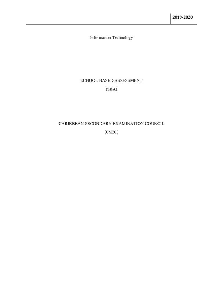 SBA Question 4 | PDF | Table (Database) | Voting