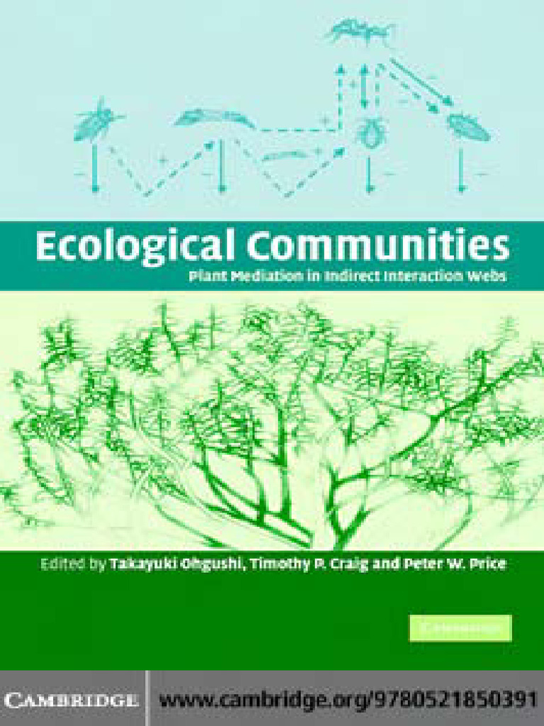 Ecological Communities Plant Mediation in Indirect Interaction Webs ...
