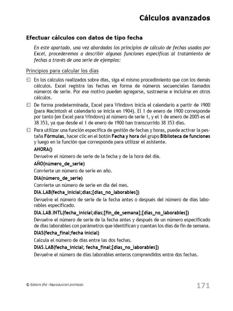 Extracto Del Libro | PDF | Microsoft Excel | Hoja de cálculo