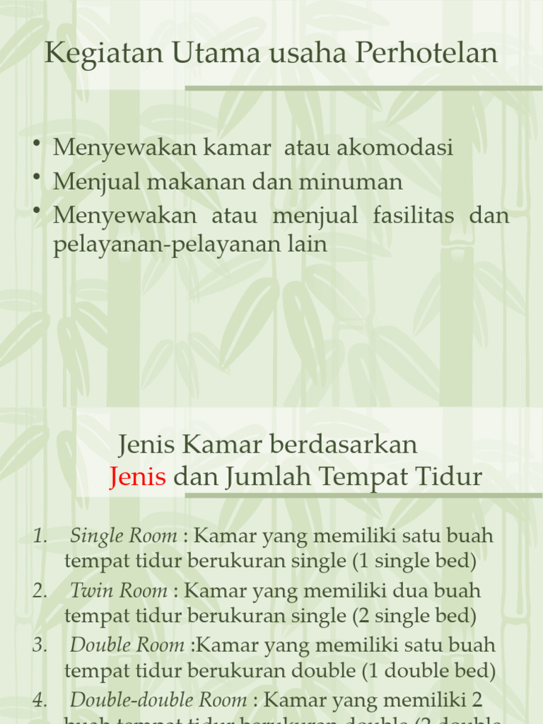 Front Office Department | PDF