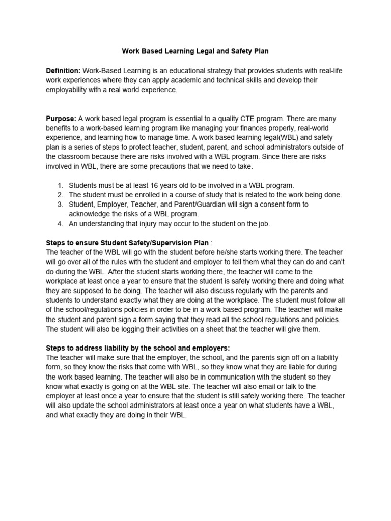 Annotated-Work-Based 20learning 20in 20nebraska | PDF | Employment ...