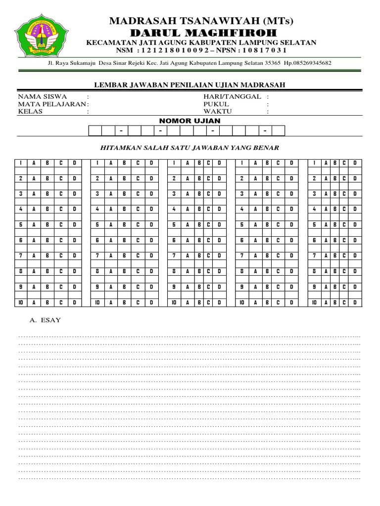 LJK MTS Dan Ma 2024 | PDF