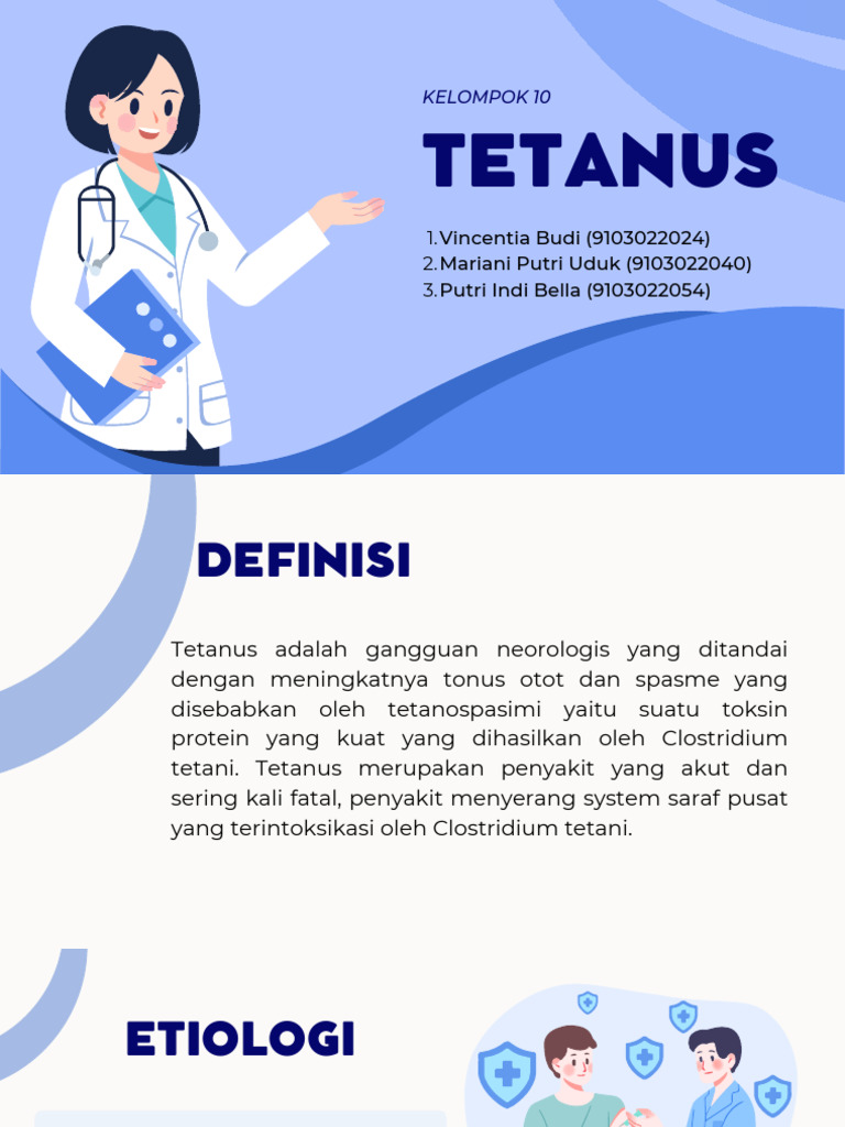 TETANUS | PDF