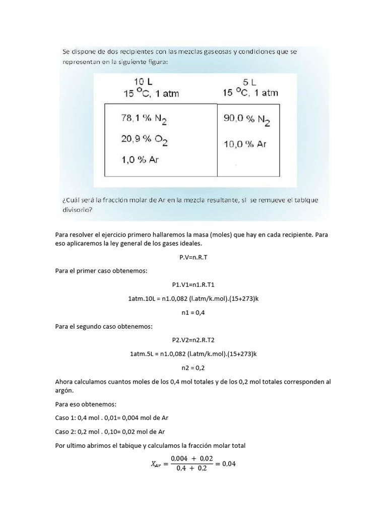 Ejercico 2 Química | PDF