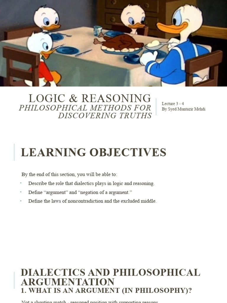 Lecture 3 - Logic and Reasoning | PDF | Hypothesis | Logic