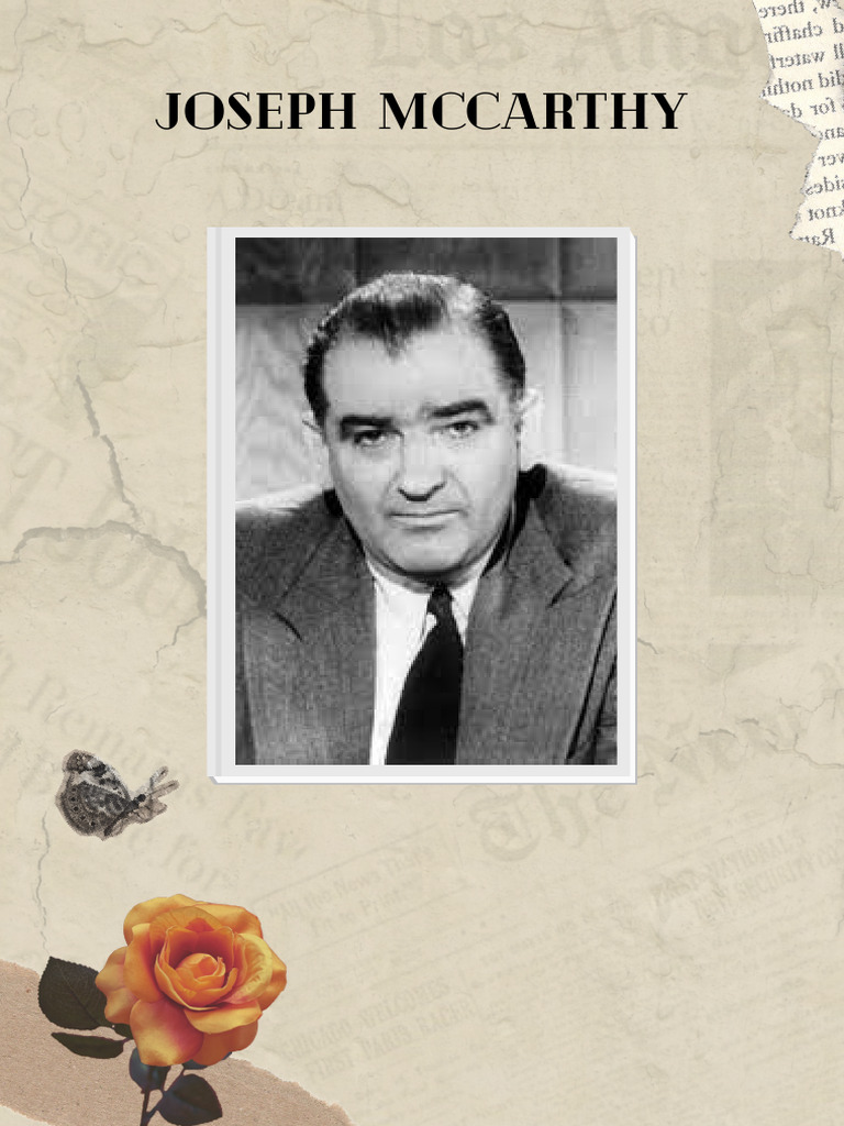 Joseph McCarthy Eta Vietnamgo Gerra | PDF