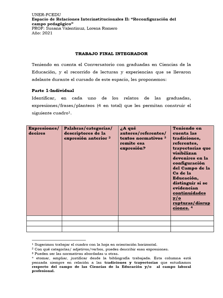 ERI II-consigna TP Final-2021 | PDF