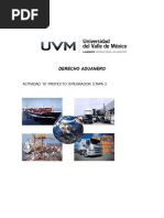 Formato UMC 6 para Pedimento | PDF | Comercio | Business