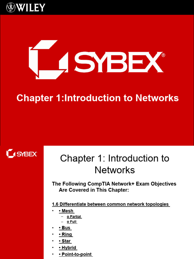 Ch.1 - Intro To Networking - Topologies | PDF | Network Topology | Computer Network