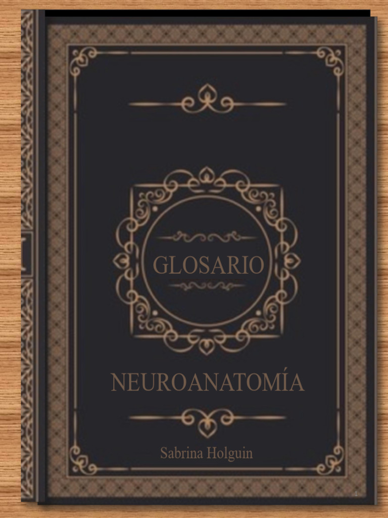 Glosario de Neuroanatomía Básica | PDF | Cerebro | Sistema nervioso