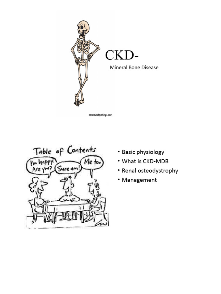 CKD MBD | PDF | Medical Specialties | Diseases And Disorders