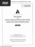 ANSI AWWA C104 - A21.4-16 - Cement-Mortar Lining For Ductile-Iron Pipe and Fittings | PDF | Pipe ...