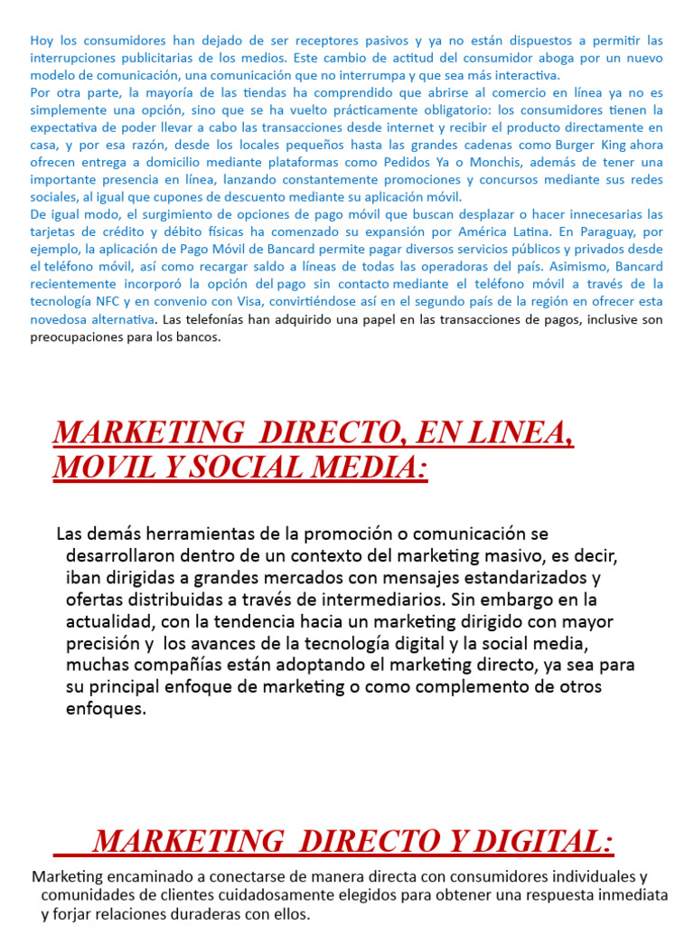 Mix Comun MKT Directo y Digital 19 | PDF | Internet | Marketing