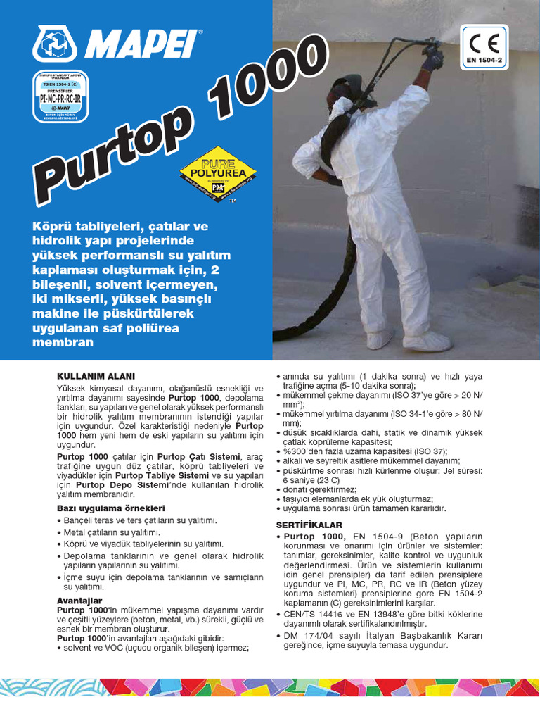 Purtop 1000 - TR | PDF