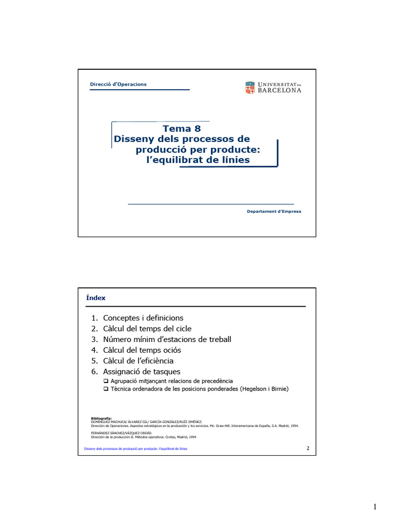 Cat - Dossier Tema 8 Equilibrat de Línies (Versió Estudiants) | PDF